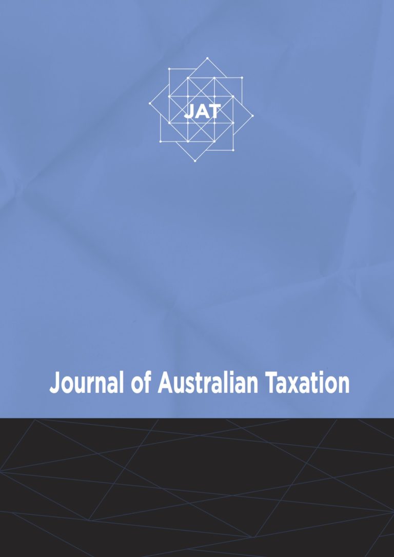 Journal of Australian Taxation